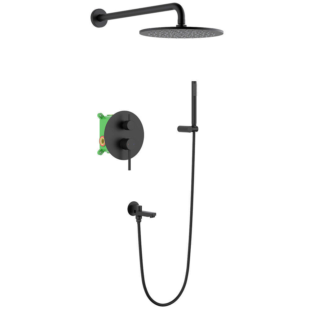 Душевая система встроенная Timo Saona SX-2379/03SM черный