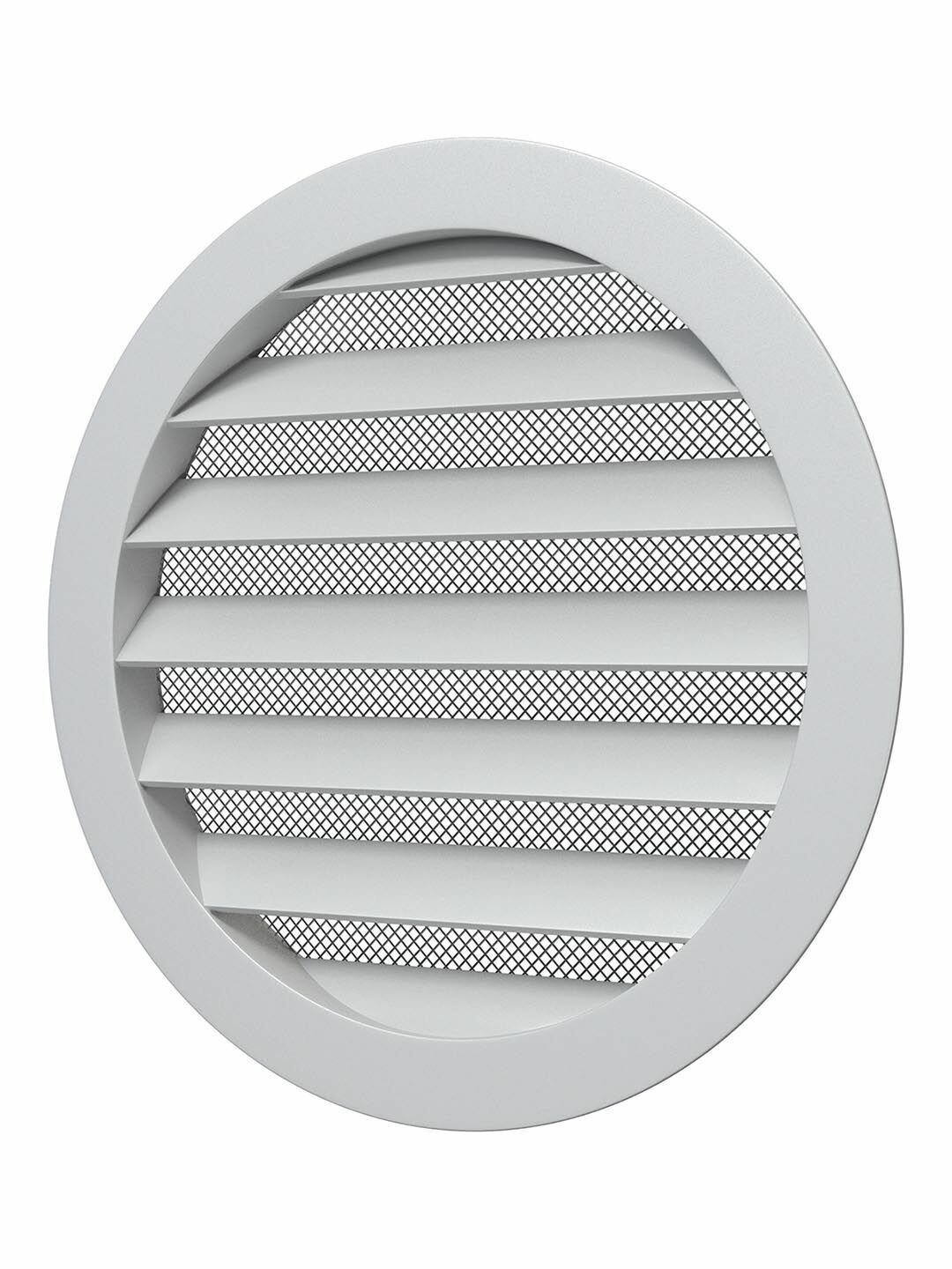 Решетка вентиляционная РКМ фланец D150 сетка D180 алюминий ERA