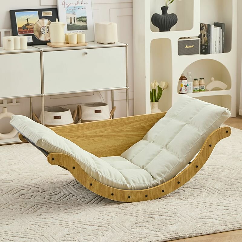 Кресло качалка для взрослых садовое, маятник с металлическим каркасом для дома и отдыха,