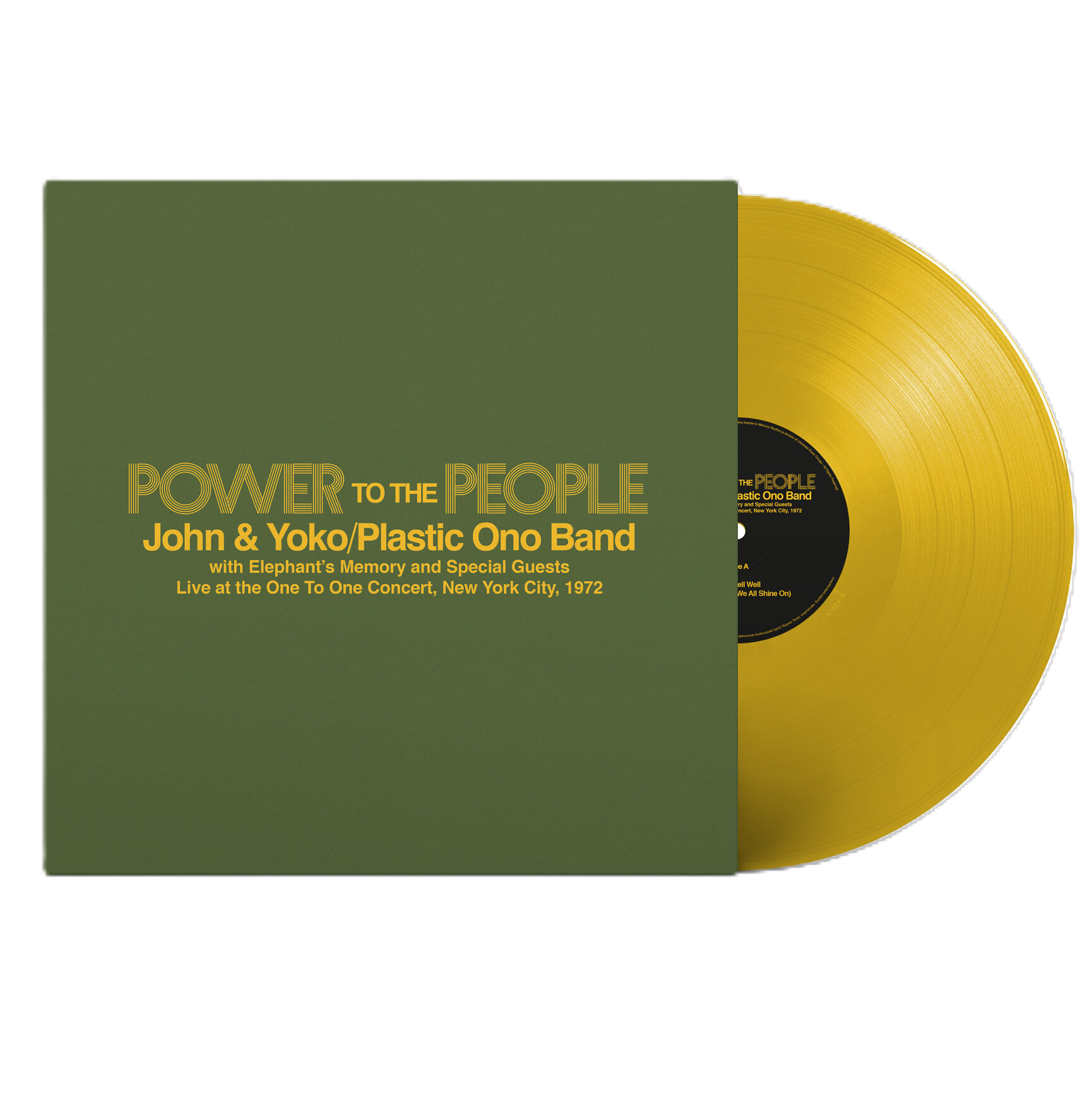 Лимитированное издание John Lennon & Yoko Ono — Power To The People (Limited Edition)(Coloured Vinyl)(LP)