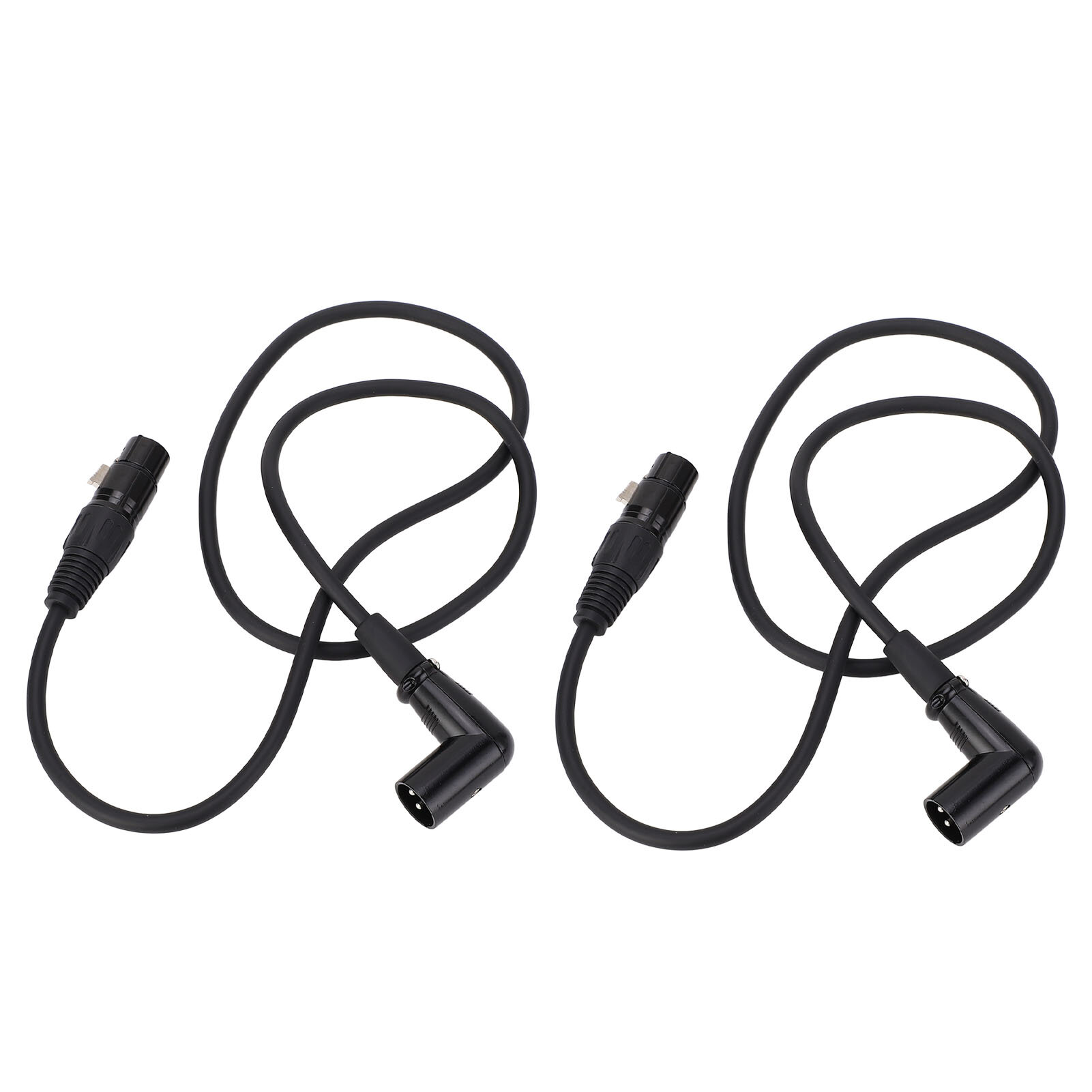 Шт. удлинительных кабеля для микрофона, 3-контактный XLR-разъем "папа" - "мама", адаптер для микрофонного кабеля для акустической системы, микшера, усилителя XK042L, 1 метр / 3,3 фута