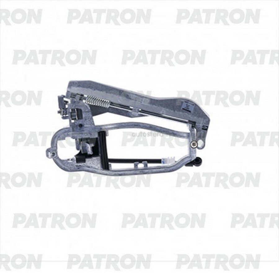 PATRON P200140R Ручка двери наружн механизм задн прав с тросом BMW X5 E53 00-06 (серебр)
