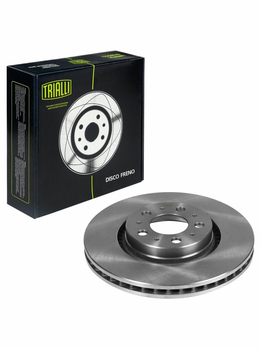 Диск тормозной передний Trialli DF 106206 для а/м Volvo XC70 (00-), R16, d 305 мм