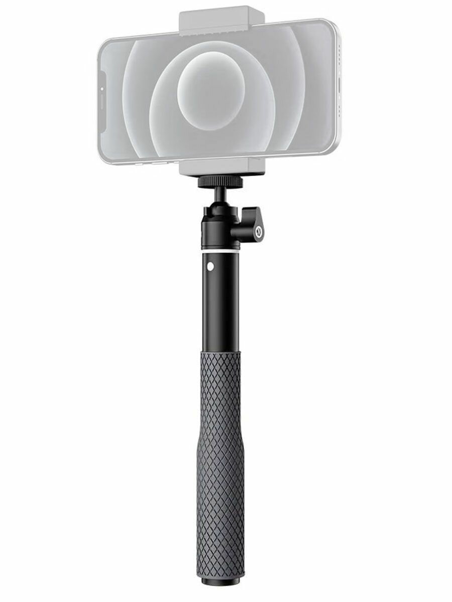 Легкий монопод селфи-палка для экшн-камеры GoPro; DJI; INSTA360, 19-61см