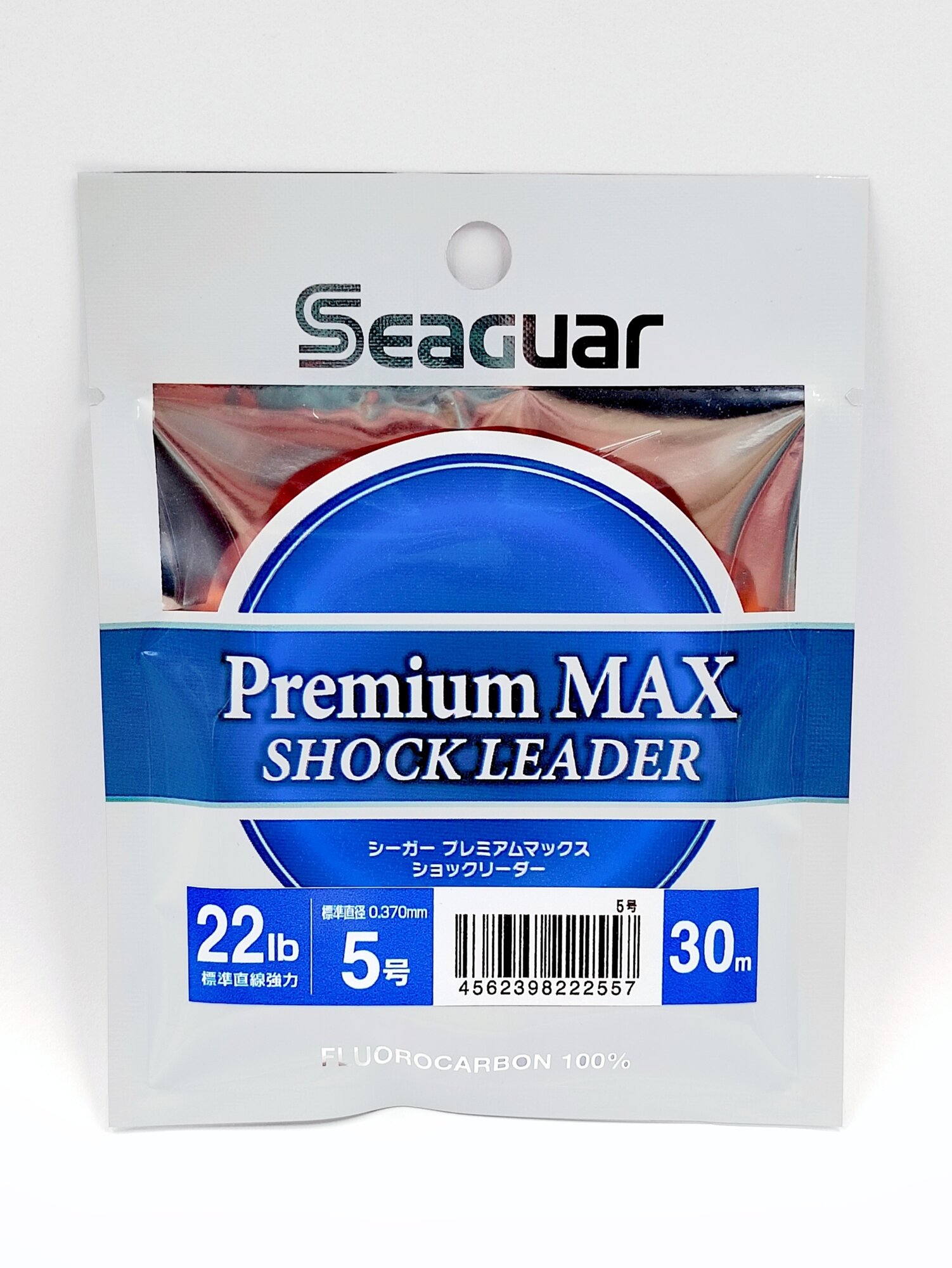 Флюорокарбон SEAGUAR PREMIUM MAX Shock Leader 30m #5 (22lb/0.370mm)