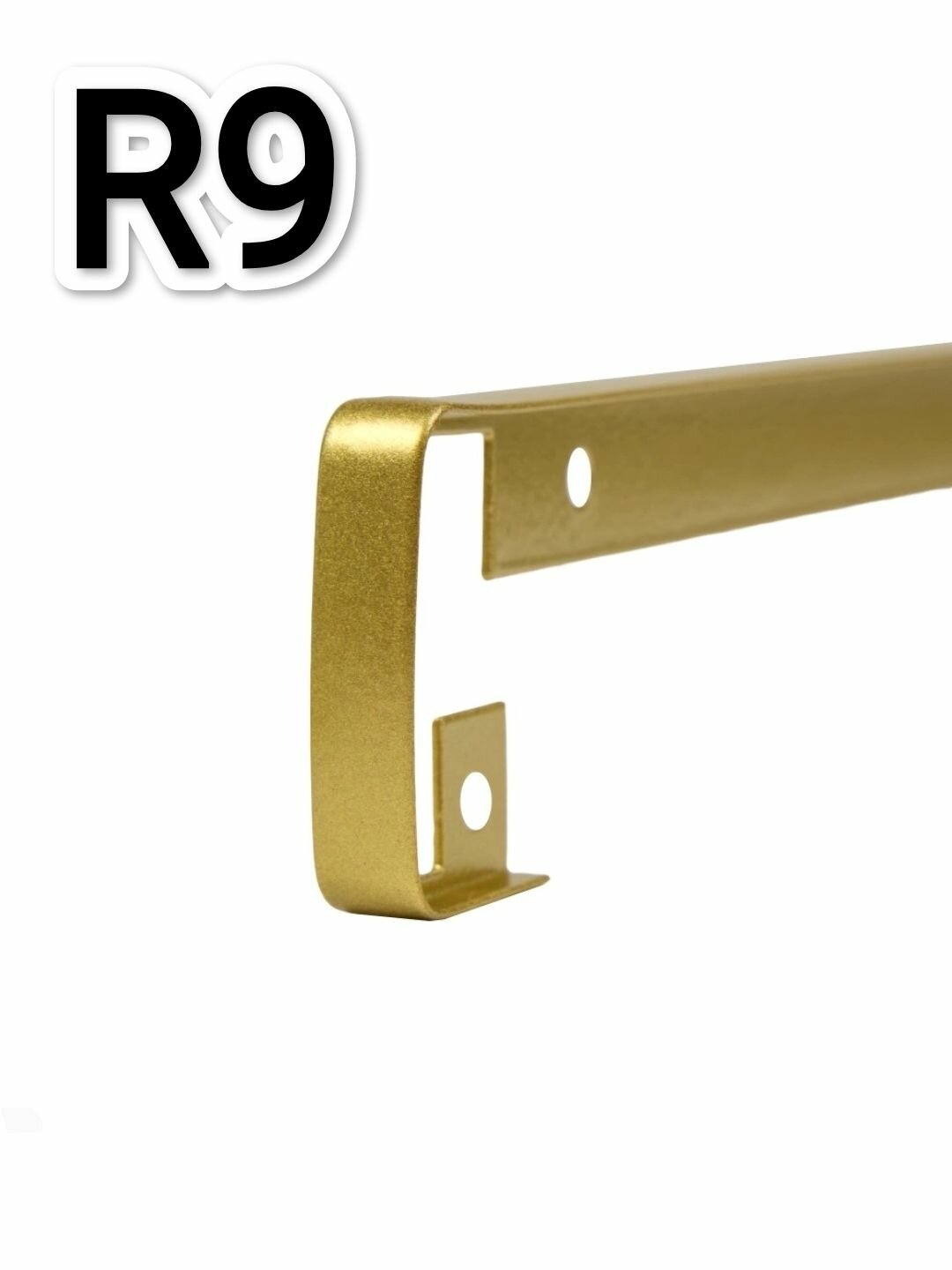 Планка для столешницы щелевая R9 (Золото) 38мм