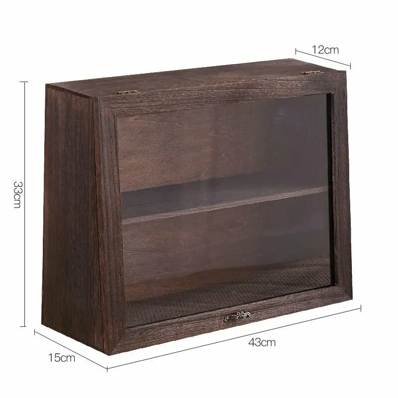 Тумба, дерево, антибактериальная, с глянцевым фасадом, с полками, 43 см х 33 см