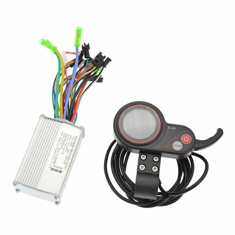 Комплект контроллера и дисплея для электросамоката (1 комплект) универсальный 24В/48В