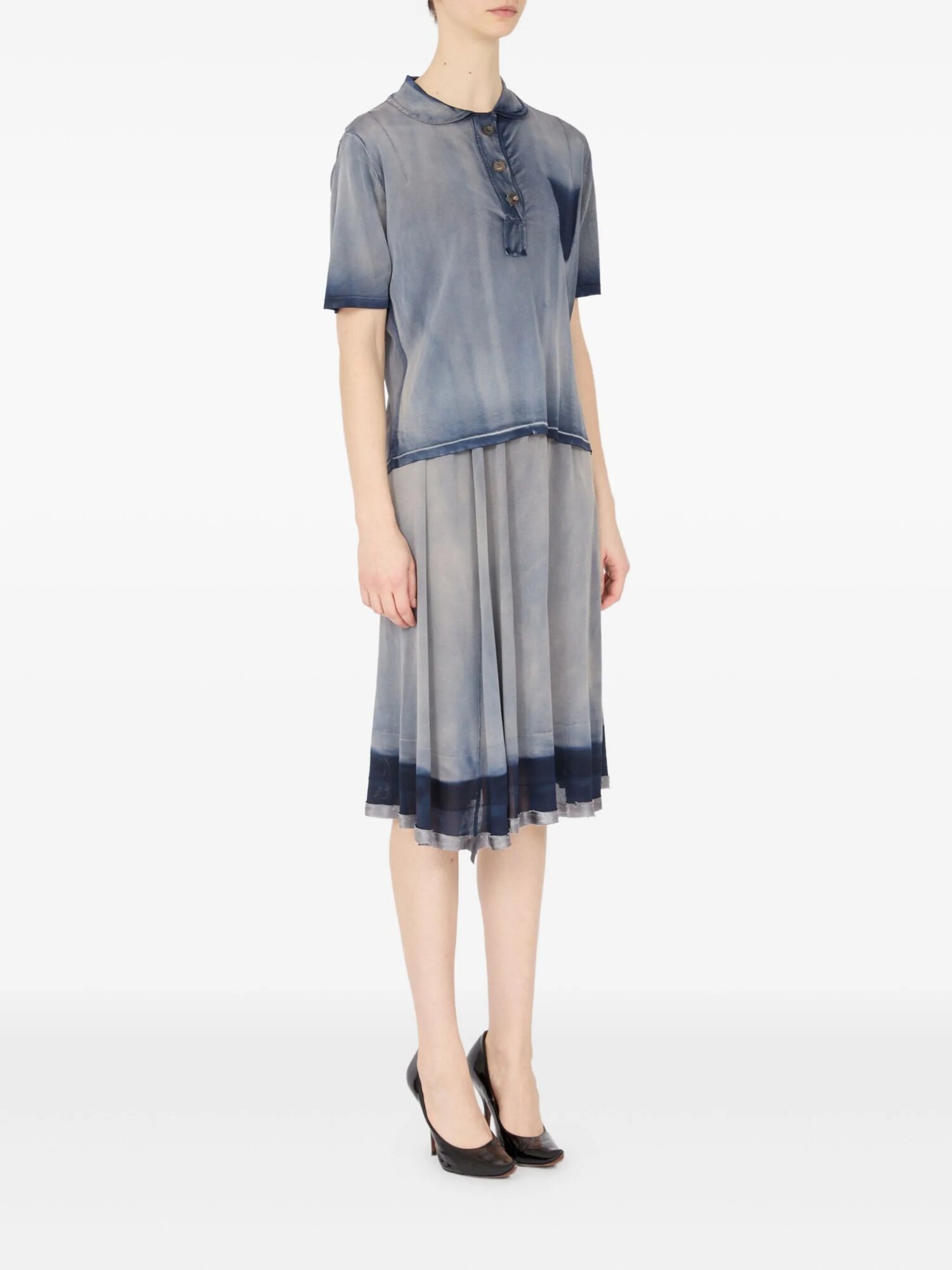 Рубашка Maison Margiela, размер 44, blue — фото 1