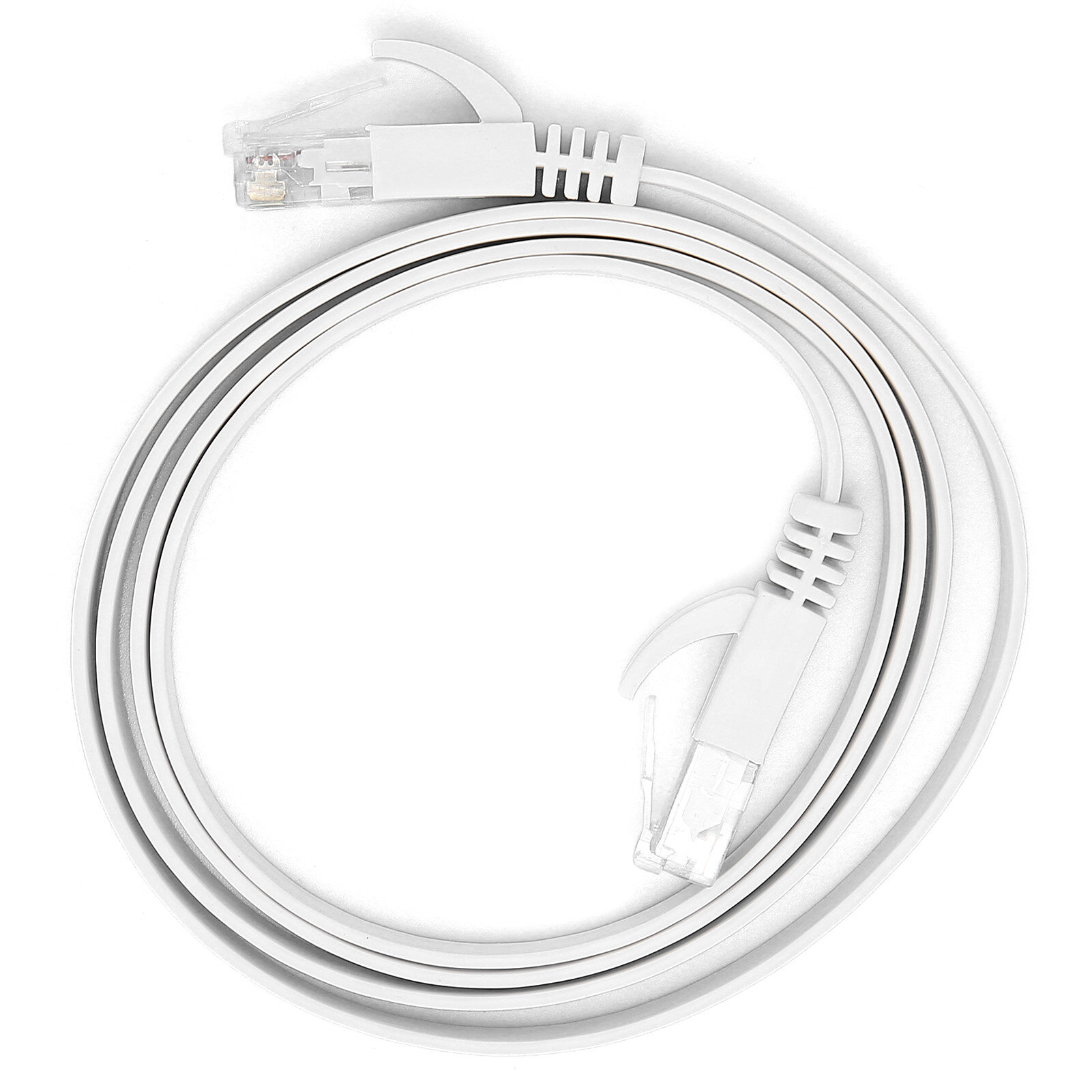 Ethernet-кабель CAT6, гигабитный, 8-жильный, витая пара, сетевая перемычка, поставки с плоским медным проводом