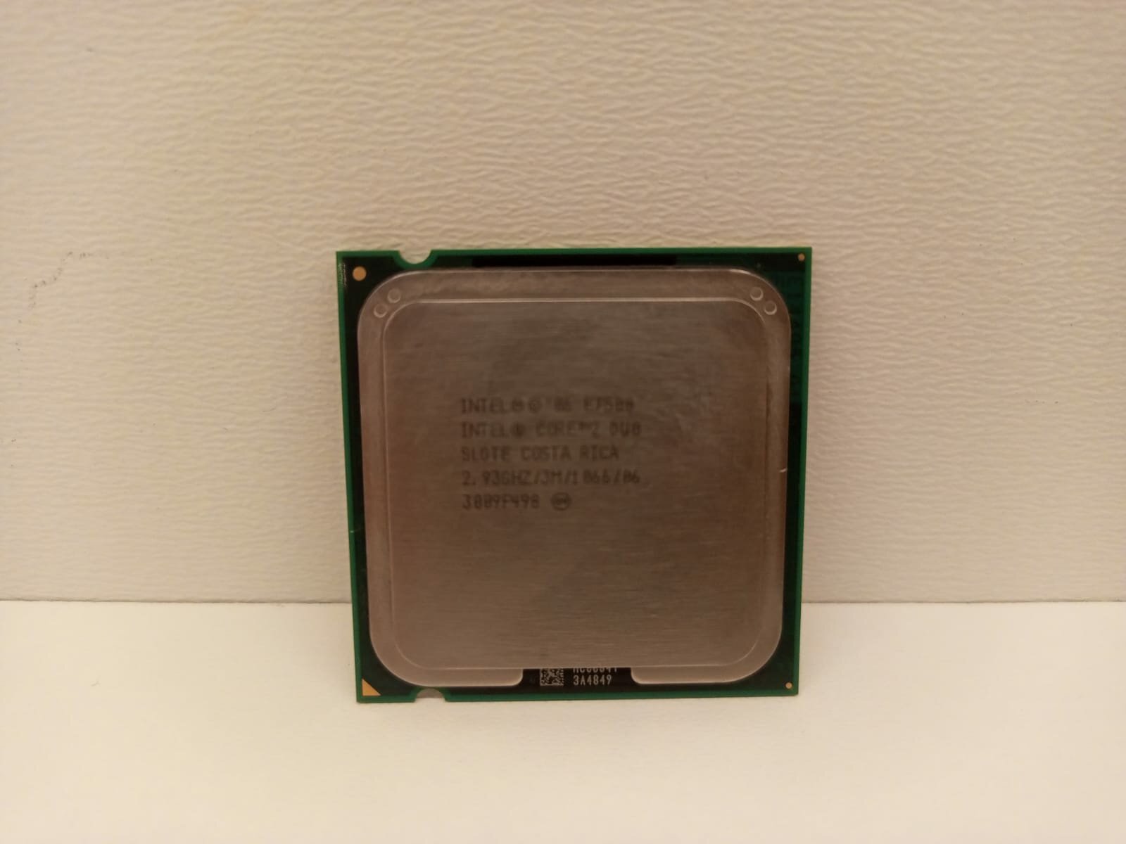 Процессор Intel LGA 775 Core2Duo, E7500, 2 ядра, 2.93 Ghz, 3MB, 1066FSB, 65W
