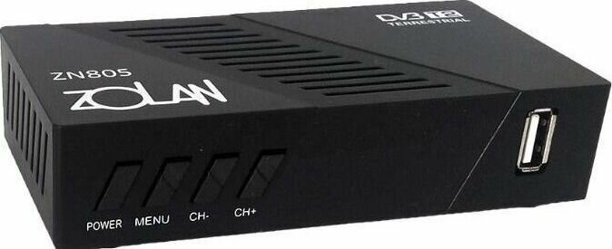 Приставка для цифрового ТВ ресивер ZN 805 DVB-T2, WI-FI