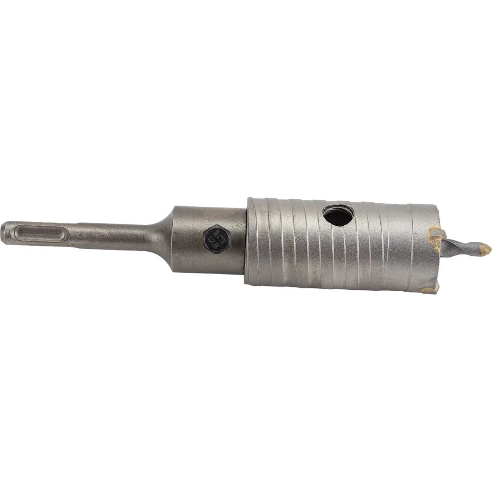 Коронка твердосплавная по бетону 35 мм в сборе с хвостовиком SDS+ 110 мм Резолюкс 62035 для улучшенного пылеудаления