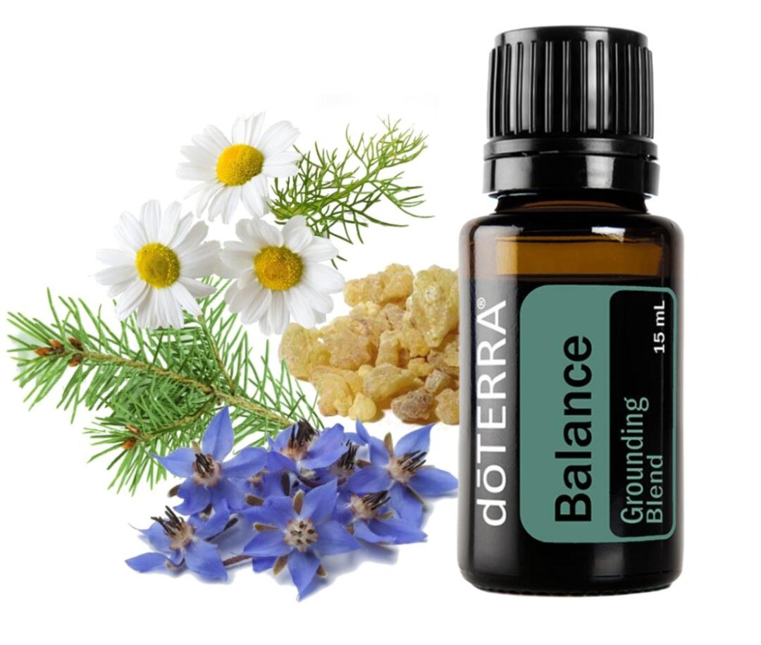 Смесь эфирных масел doTERRA Баланс, для бани и сауны, для массажа, 15мл. США