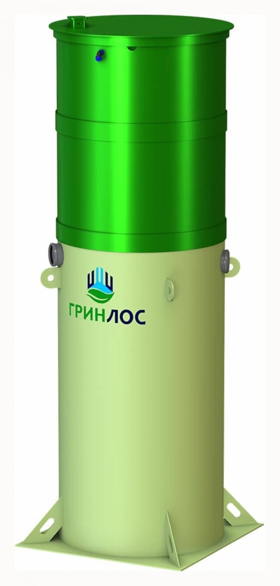 Септик для дома Гринлос Аэро Лайт 6 Лонг (1.2 м3/сут, самотечный, на 6 человек)