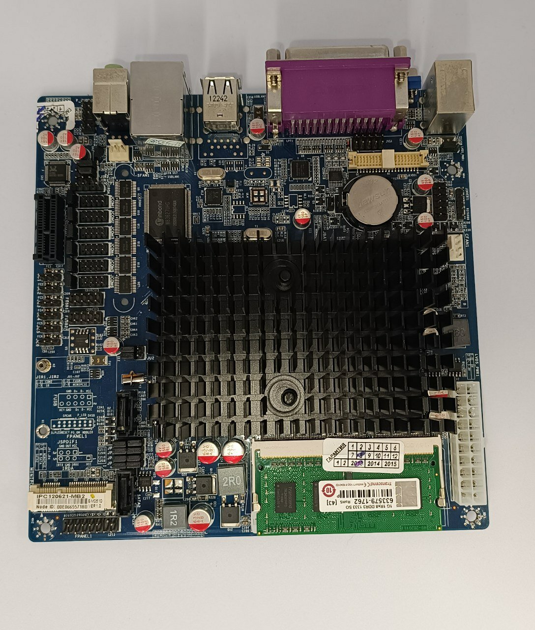 Материнская плата NM10 Mini-ITX ,ITX-IC2M1016A