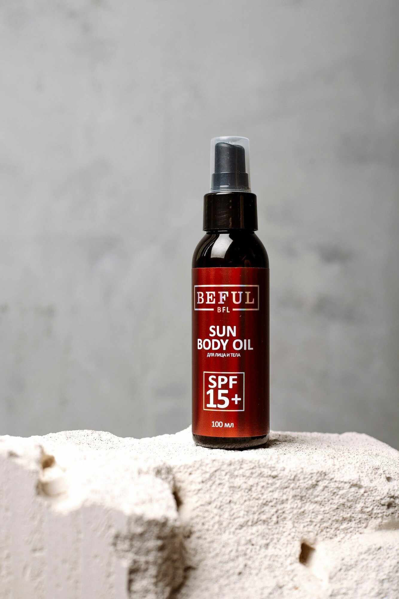 BEFUL Масло для загара SPF15 100мл