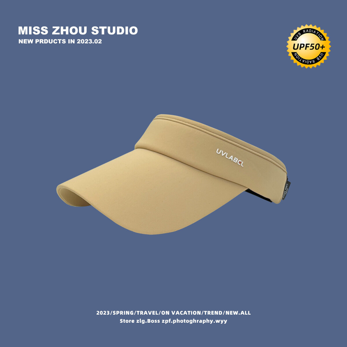 Шляпа, женская, УФ-защита, летний стиль, цвет хаки