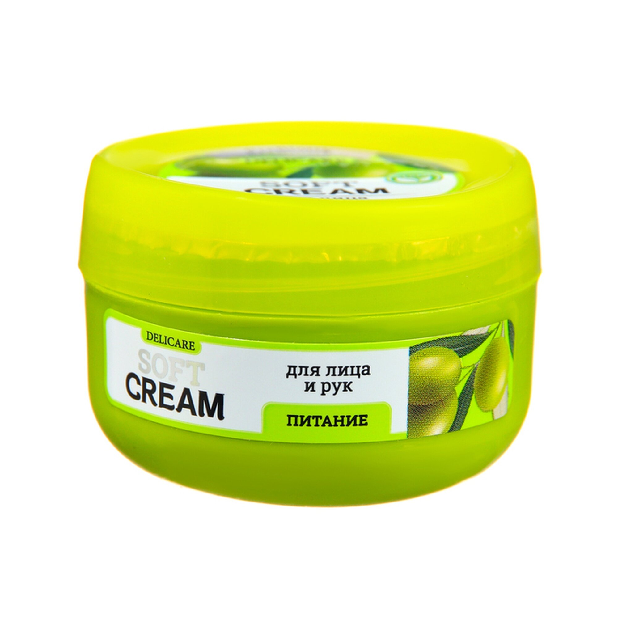 Крем Delicare, для лица и рук, с маслом оливы и пребиотиками, 30мл
