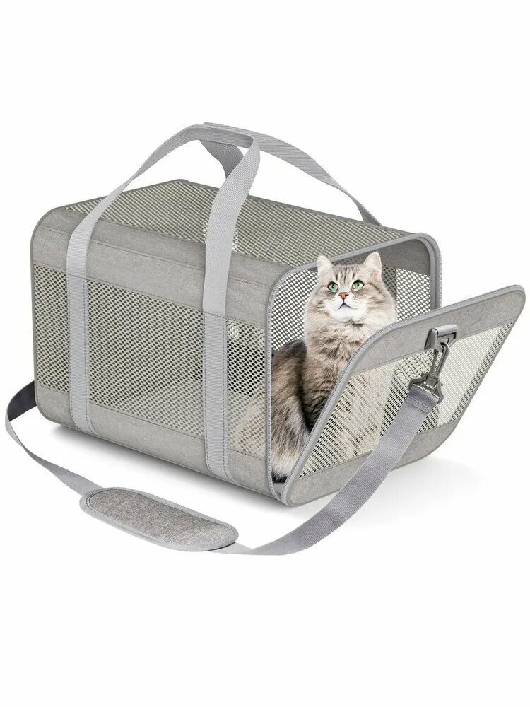 Cat Carrier Dogs Carrier для маленьких собак(44x30x29cm)
