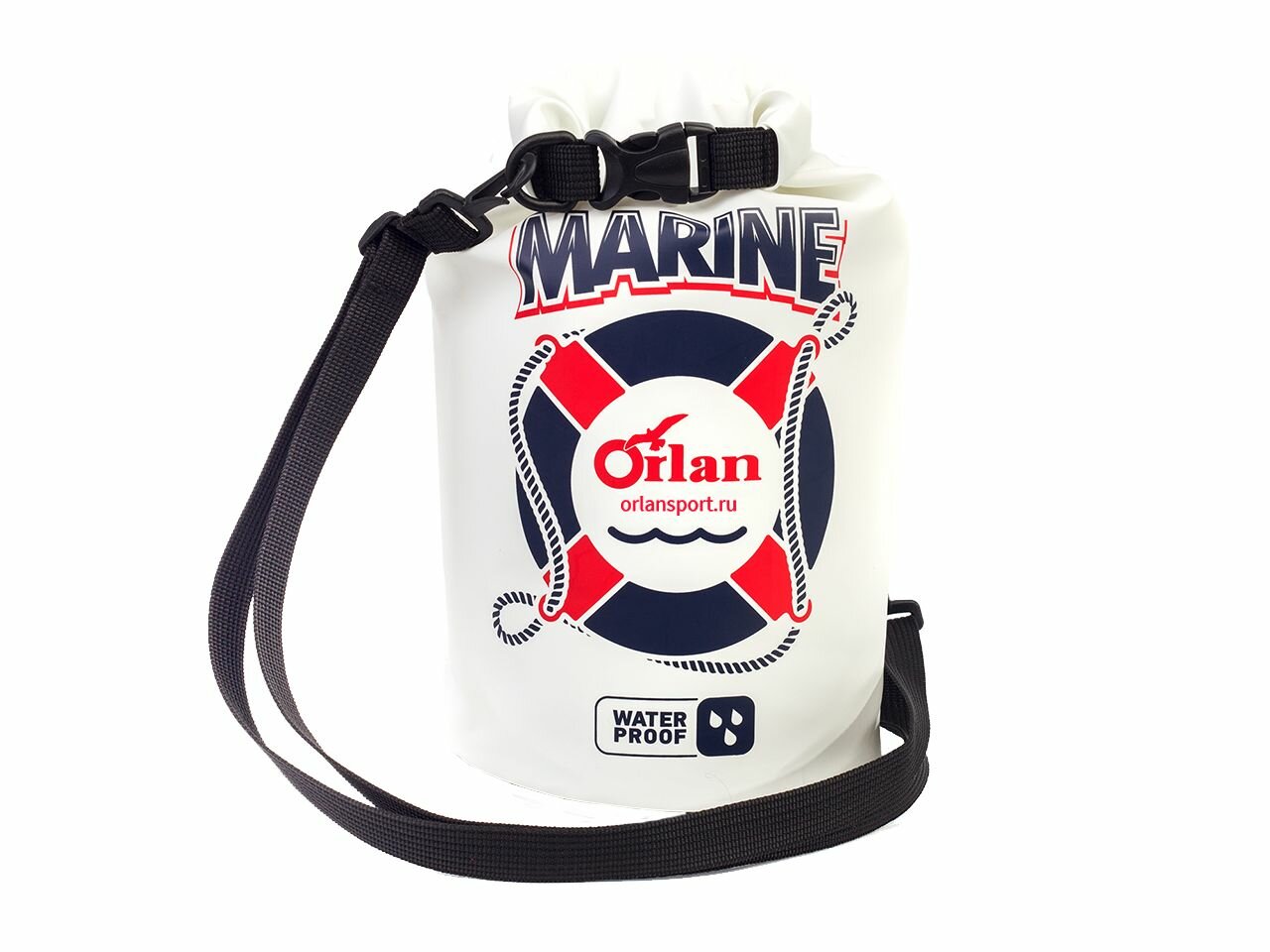 Гермомешок Orlan Marine ПВХ трикотаж 5л белый