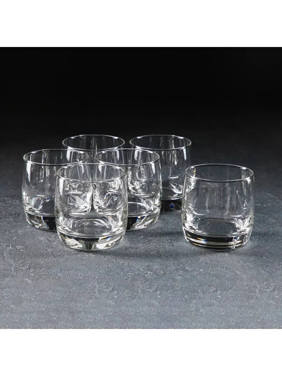 Набор стаканов 310 мл "Французский ресторанчик" 6 шт