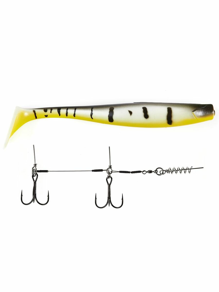 Виброхвост LJ 3D BBS Series GIANT KUBIRA SWIM SHAD 10,3in (26,00)/PG20 1 шт. в упак.