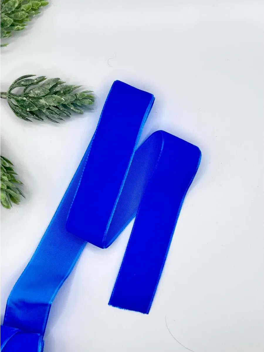 Бархатная лента Premium2,5см (4м)