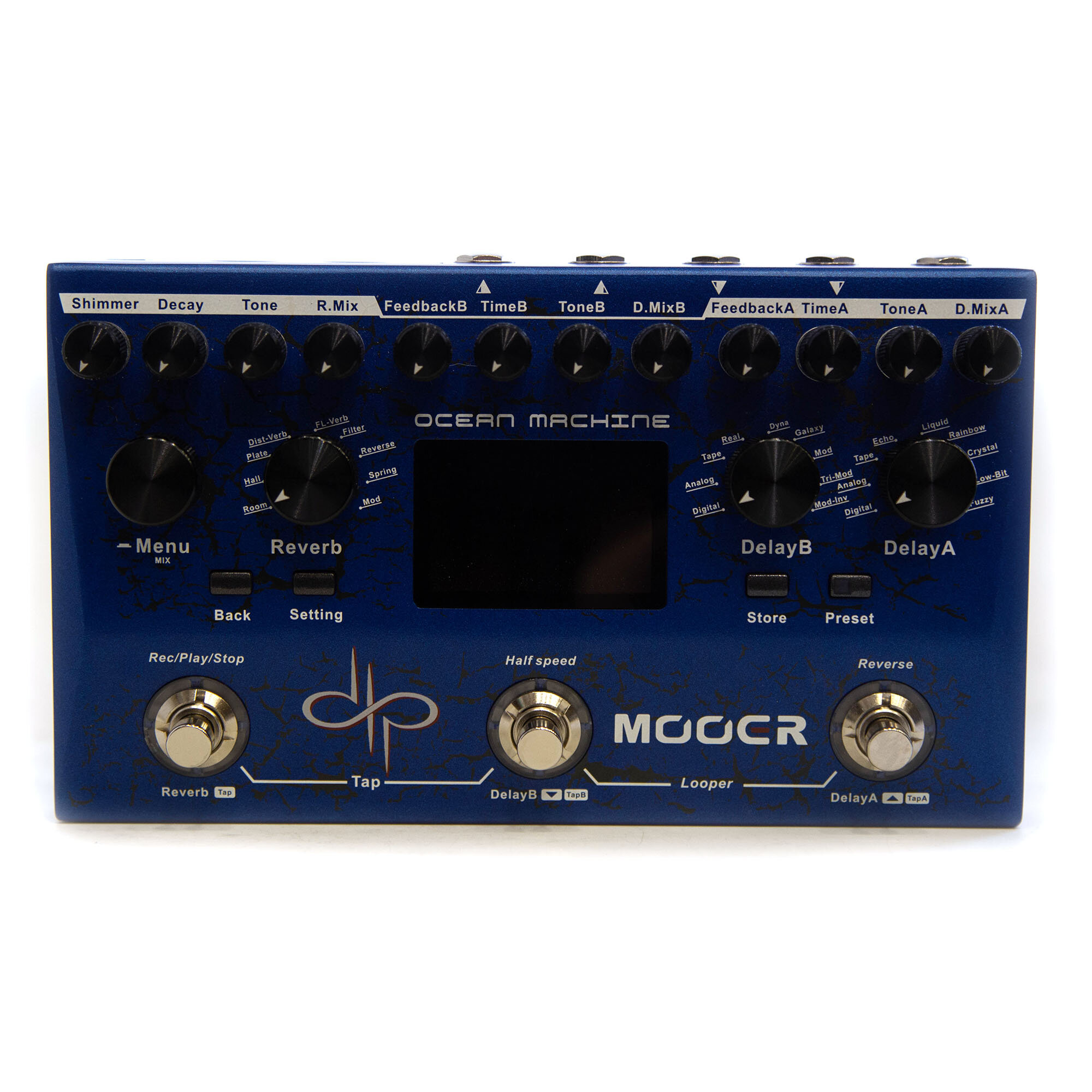 Mooer TDL3 Ocean Machine Devin Townsend Signature Dual Delay, Reverb and Looper unit