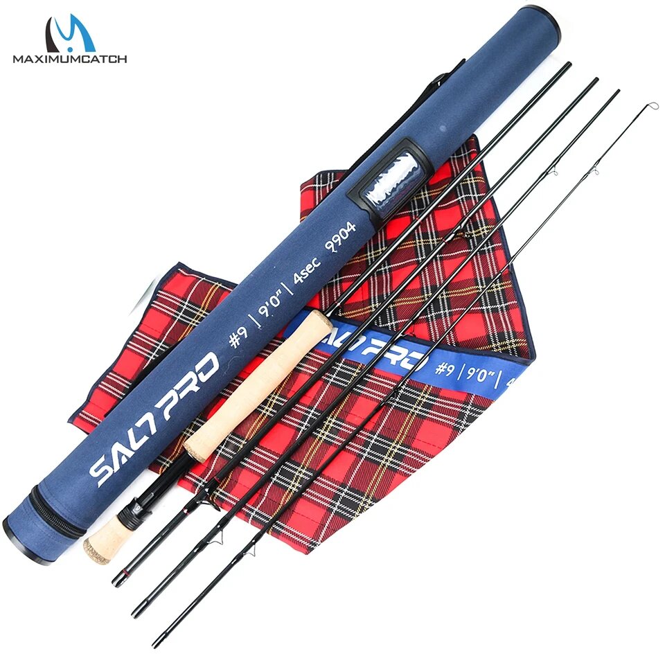 MAXIMUMCATCH Saltpro карбоновая удочка для морской рыбалки 30T+40T 9FT 9FT 7WT 4SEC