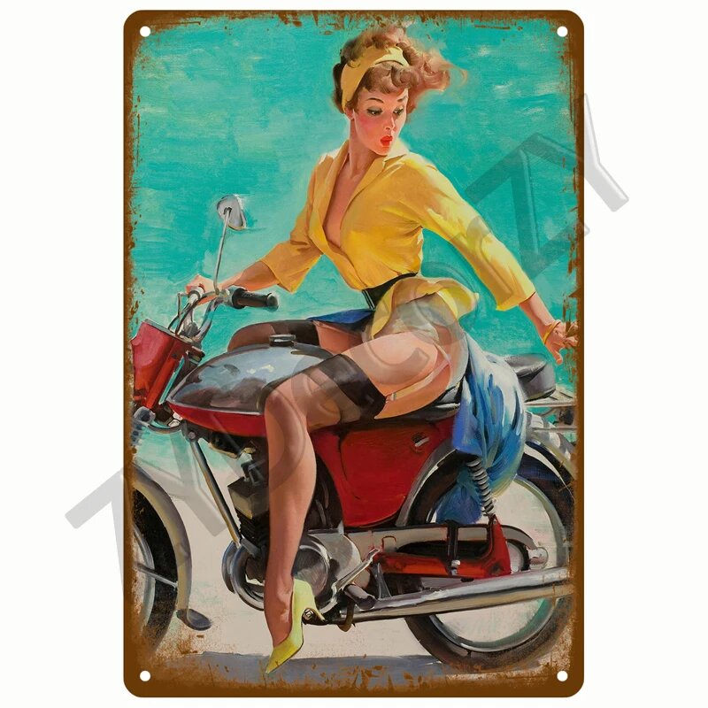 Домашний декор для стен, винтажное искусство, искусство, ретро гоночный мотор, масляный металлический знак, плакат для баров, гаража, мужской пещеры, кафе, клуба