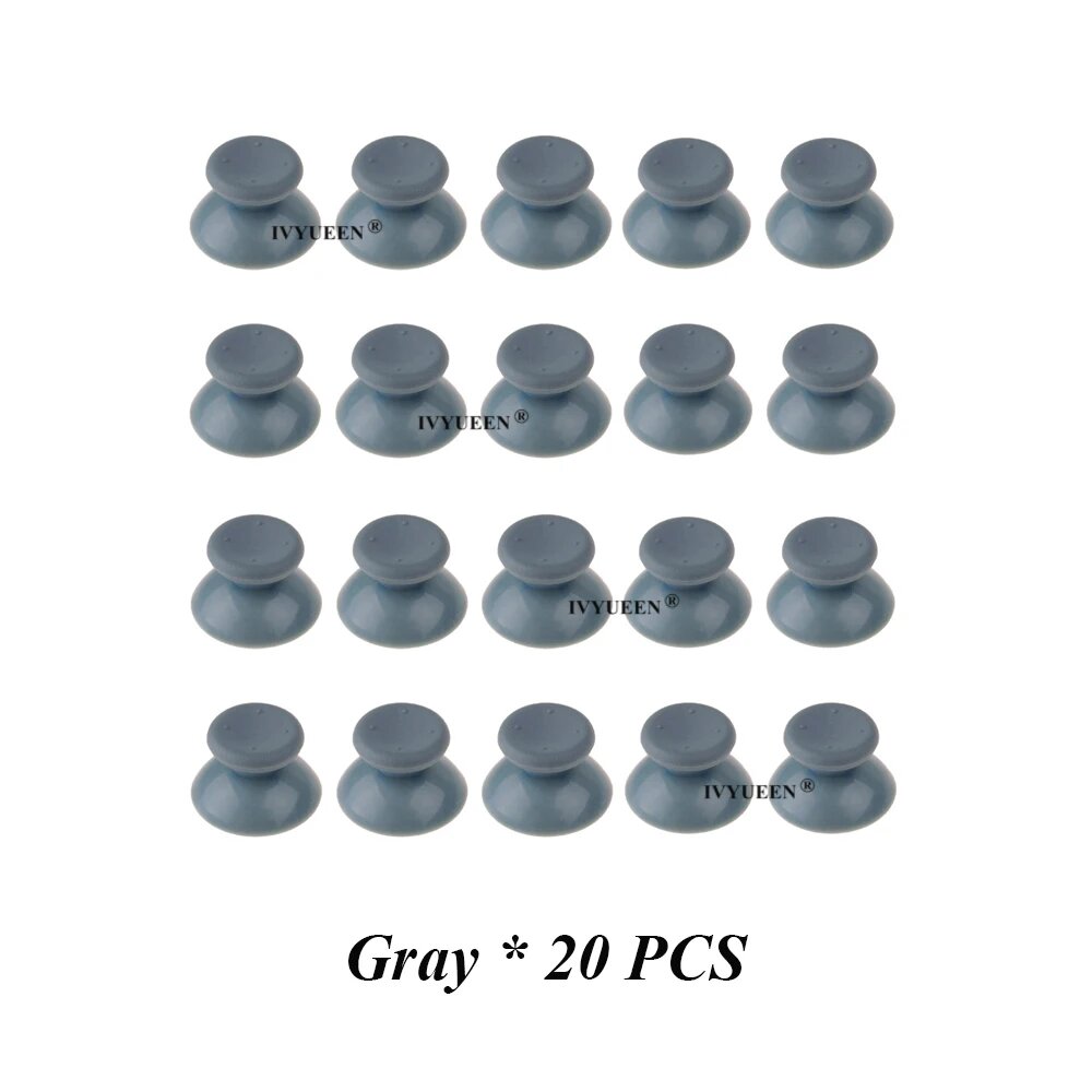 Запасные джойстики для Xbox 360 IVYUEEN 20 PCS Gray
