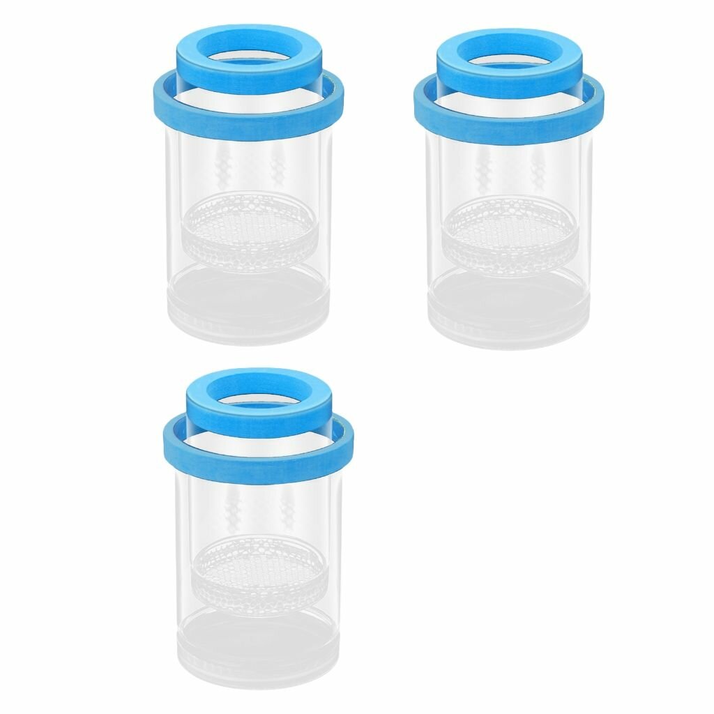 Аквариум, Инкубационный ящик для аквариума для разведения гуппи - большой синий, 3 шт.