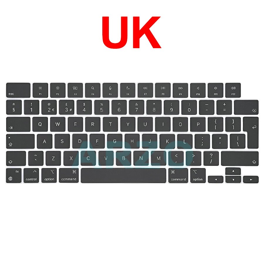 M1 M2 M3 Ноутбук A2442 A2485 A2779 A2780 A2681 A2941 Колпачки для клавиш Набор клавиш для Macbook Pro Air 13 "14" 16" Ремонт клавиатуры