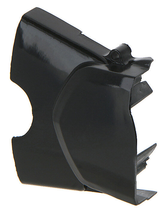 Крышка ведущей звезды для мопеда Alpha, Delta, Zodiak, ОВ-70, Storm Indigo (черная) WM