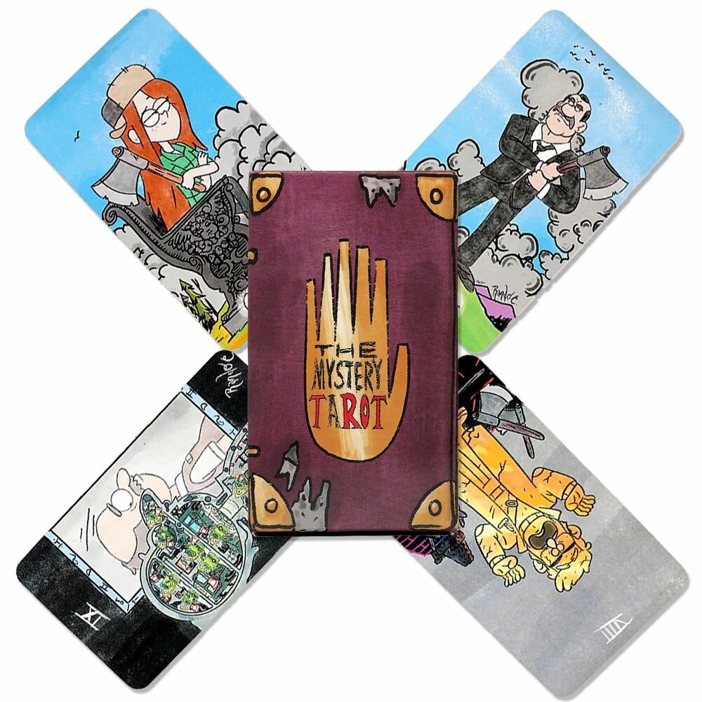 Yunzhongyao карты Таро Таинственное/The Mystery Tarot карты для гадания колода Таро