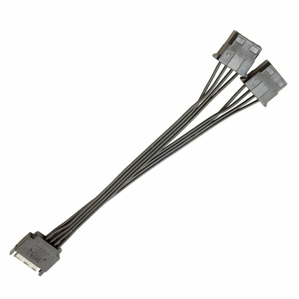 Переключение с SATA на IDE15pin обратную линию большой 4pin шины-1 минута 2