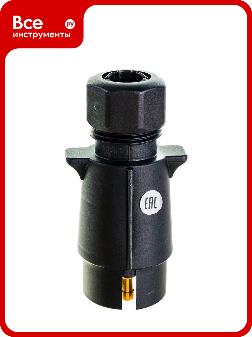 Вилка прицепа Airline 12В 7 контактов пластик ATE-01