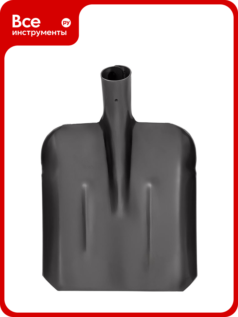 Совковая лопата из рельсовой стали без черенка и ручки Gigant SH-06 прочной конструкции