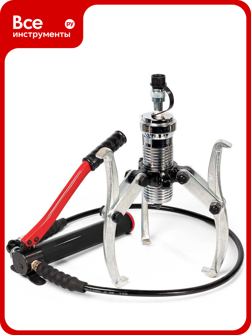 Гидравлический съемник с выносным насосом КВТ СГН-10 84630