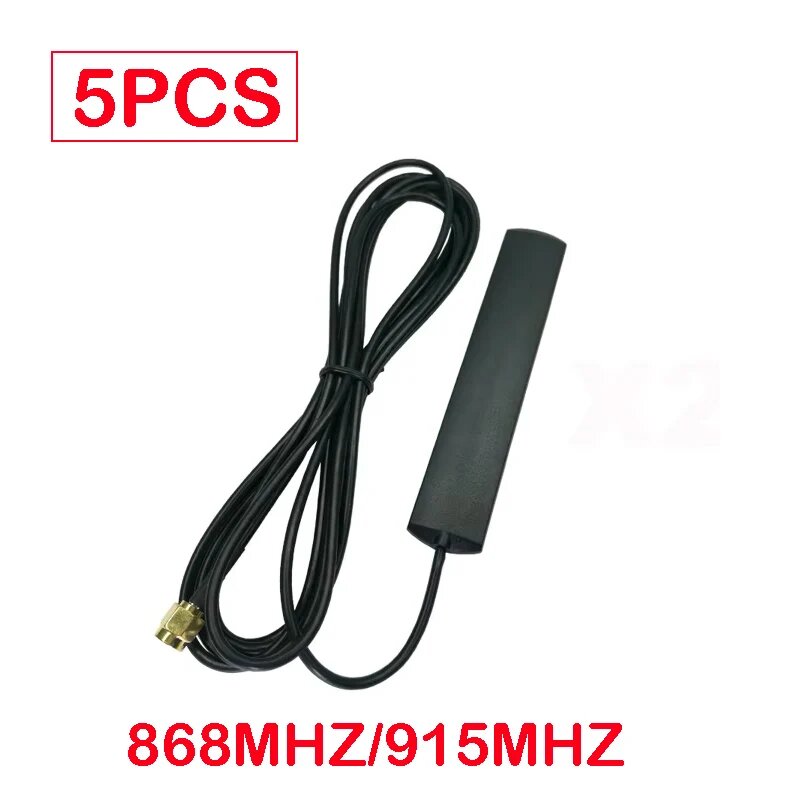 GRANDWISDOM Патч-антенна GSM 2p 5p 868/915 МГц 5dBi, 5pcs