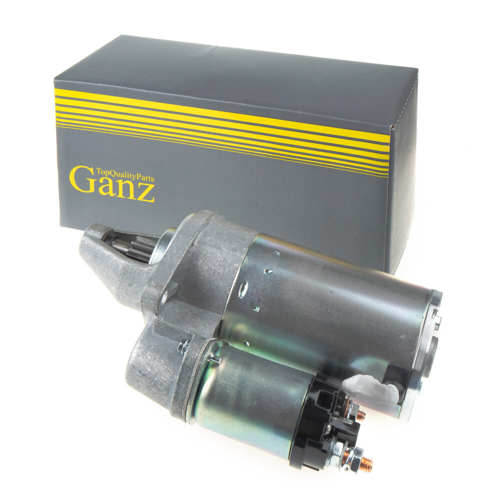 Стартер ВАЗ 2110-12, 2170 для усиленной КПП 5702.3708000-15 (12V/1,55kW/9 зубьев) GANZ GRP14013