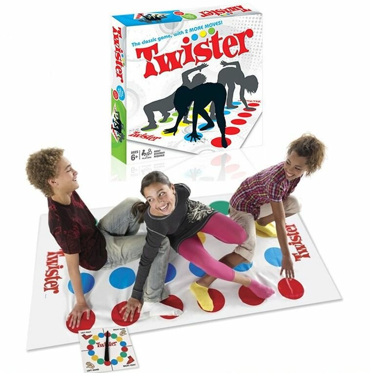 Игры для Twister Твистер Детские развлечения Семейные вечеринки