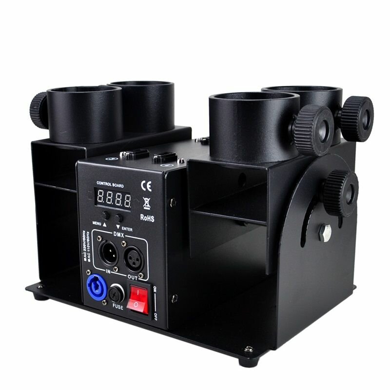 Конфетти пушка для спецэффекта, запуск 4х стволов одновременно