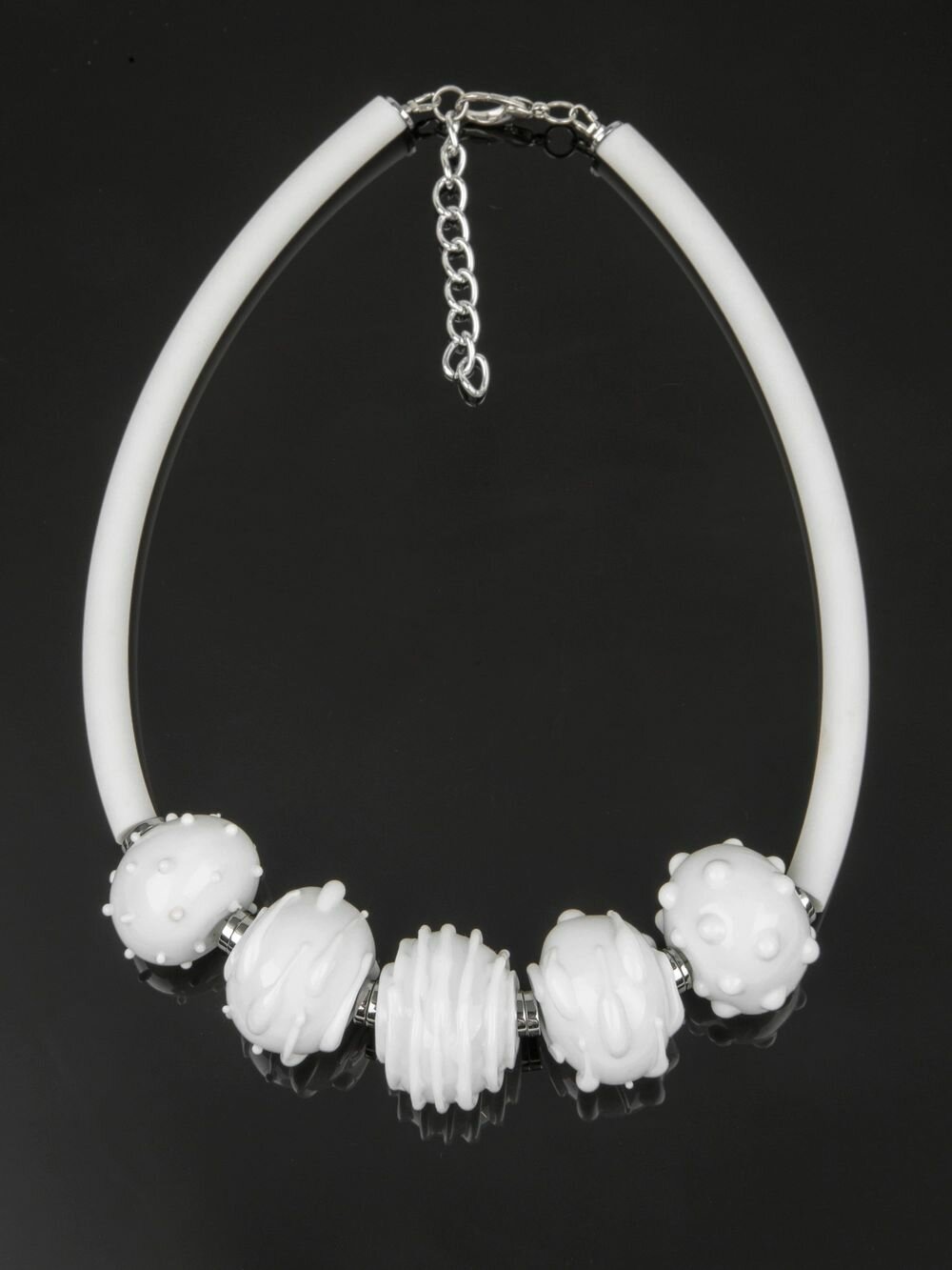 Колье, стекло, муранское стекло