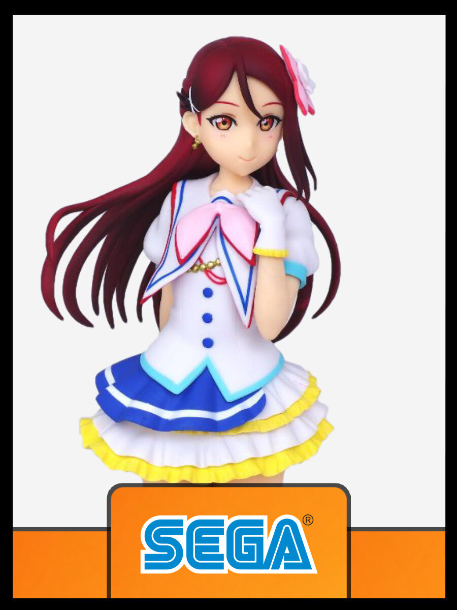 Оригинальная фигурка Riko Sakurauchi от Sega из аниме Love Live! / Рико Сакураучи «Лав Лив! Солнечный свет!» 23 см