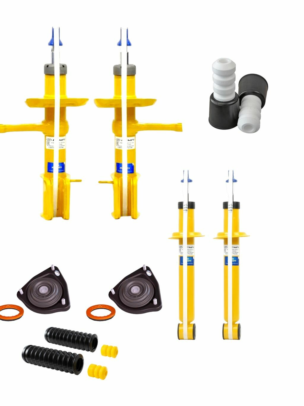 Без пружин комплект стоек DEMFI Гранта 2190 "драйв"- Артикул: BND-512862-801 - Производитель: Россия