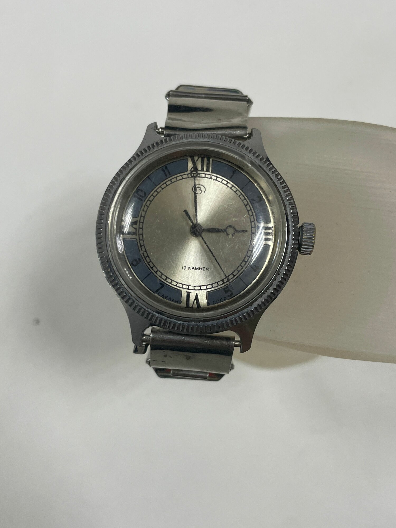 Советские винтажные часы Восток, ремешок из эпоксидки, ручная работа, сделано в СССР