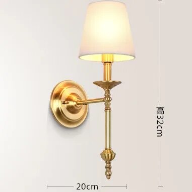 Винтажные медные настенные светильники Lava Corki