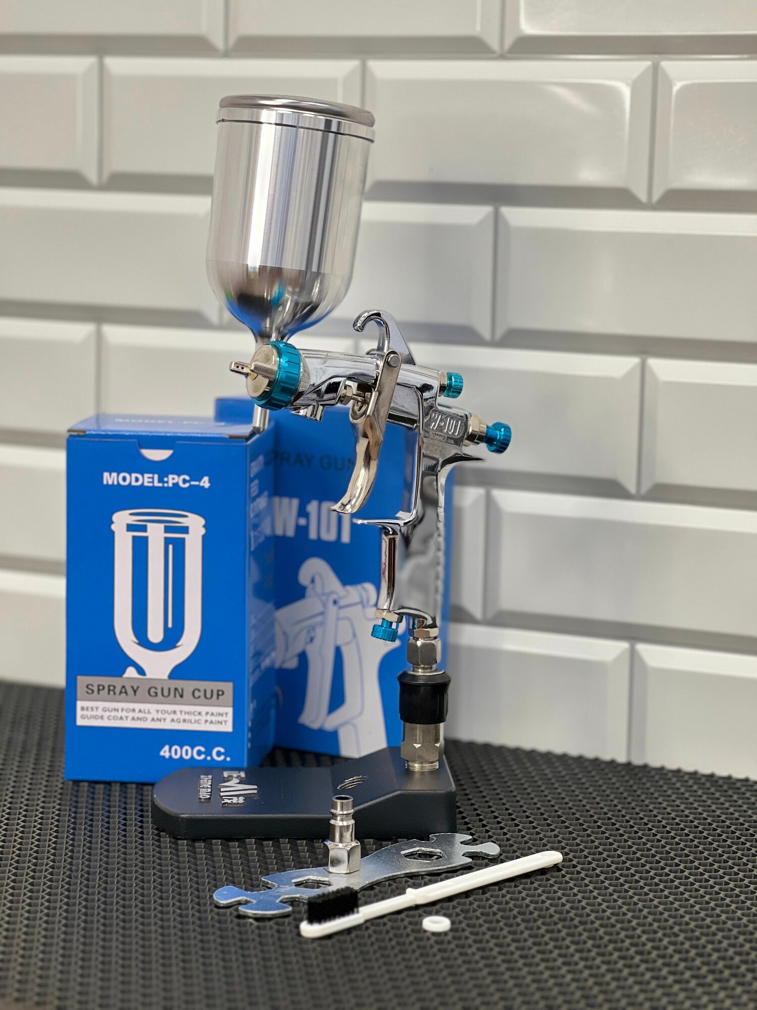 Краскопульт Iwata W101 Аналог сопло 1.3 мм голова Н4